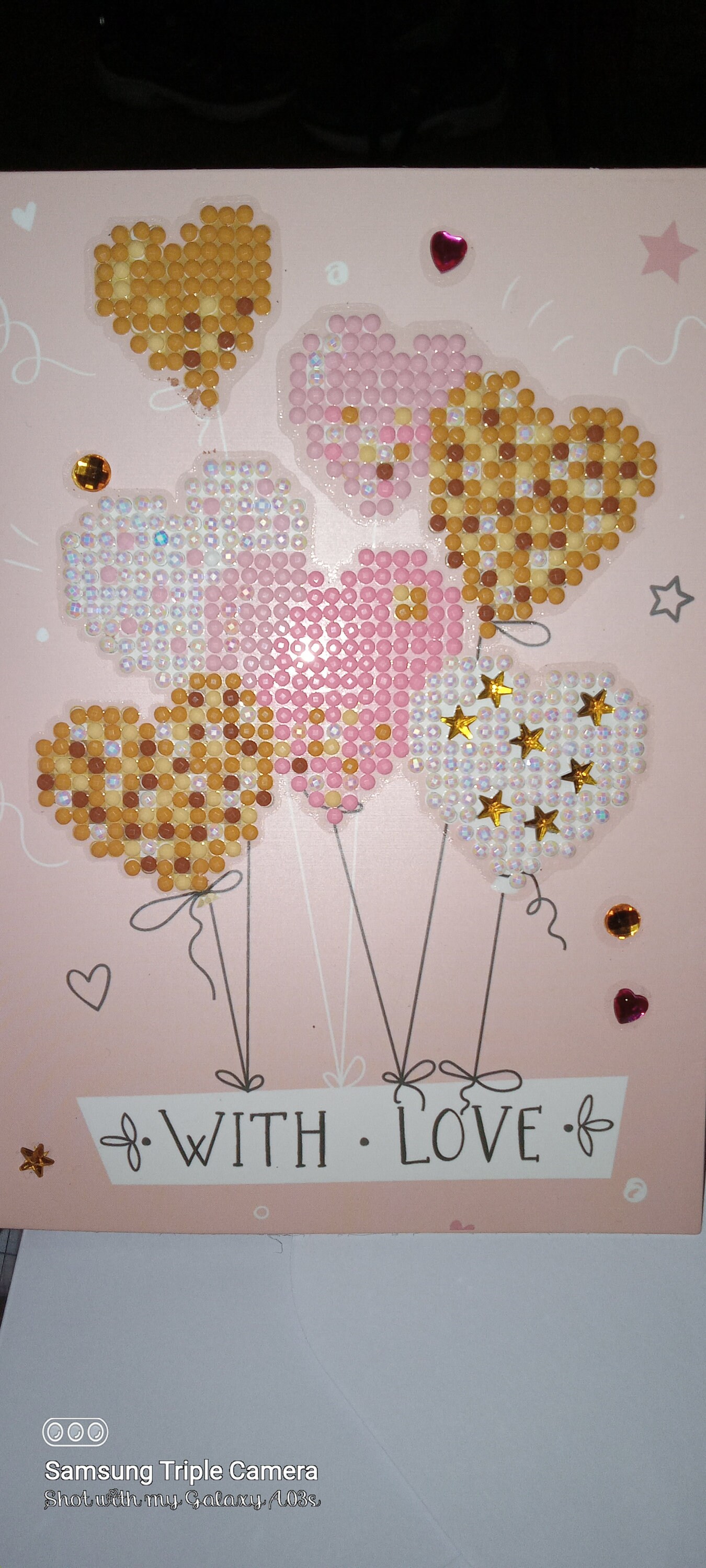 Completed Diamond Painting Card - Etsy