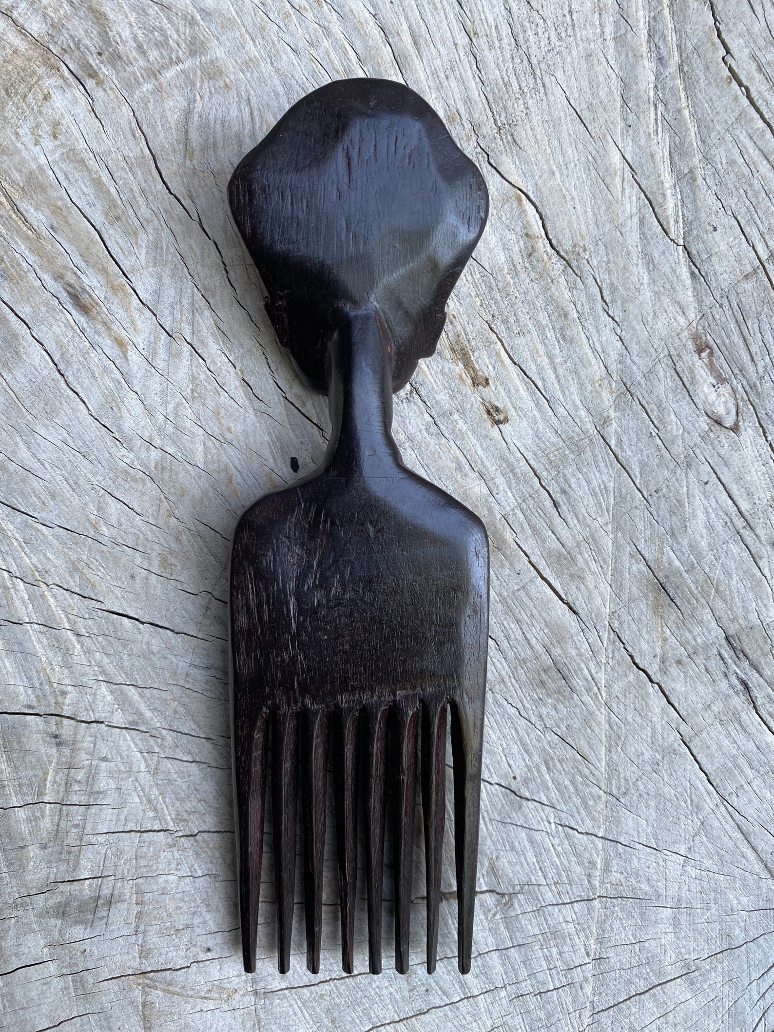 Afro Comb Afro Pick Wooden Comb African Wooden Comb - Etsy
