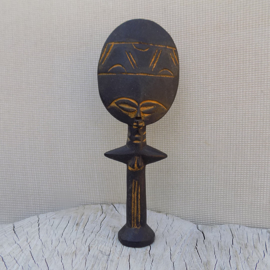 Vintage Akuaba Fertility Doll: African Sculpture, Ghana - Etsy