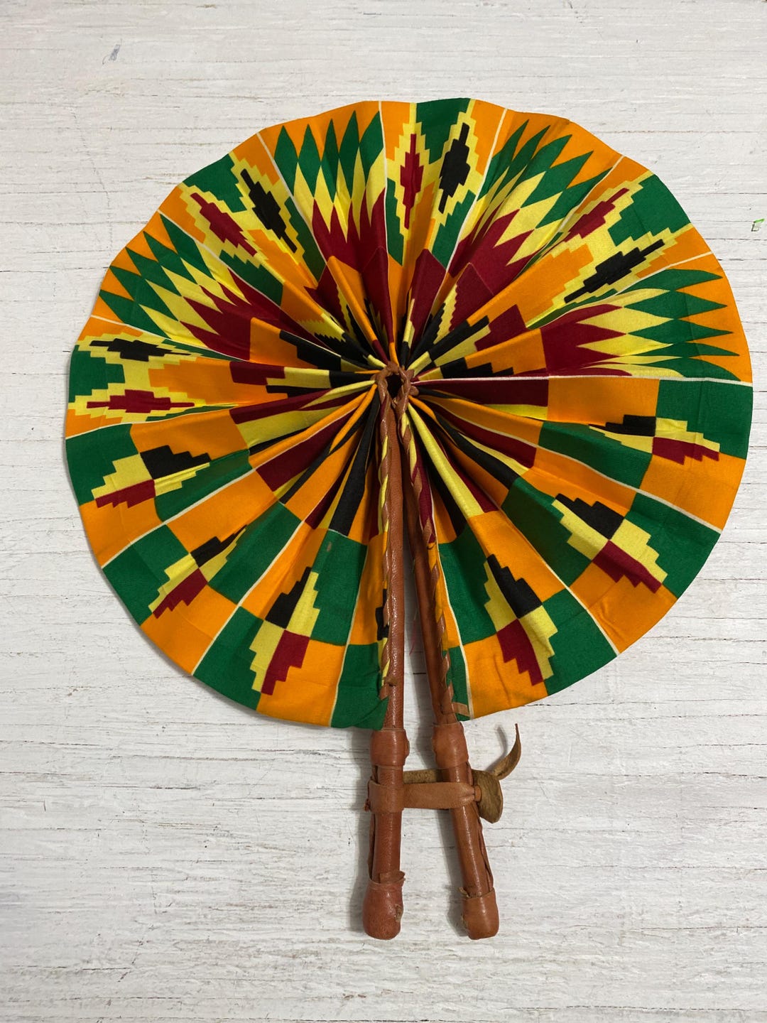 Fabric Fan, African Fabric Fan, African Print Fan, Kente Fan - Etsy
