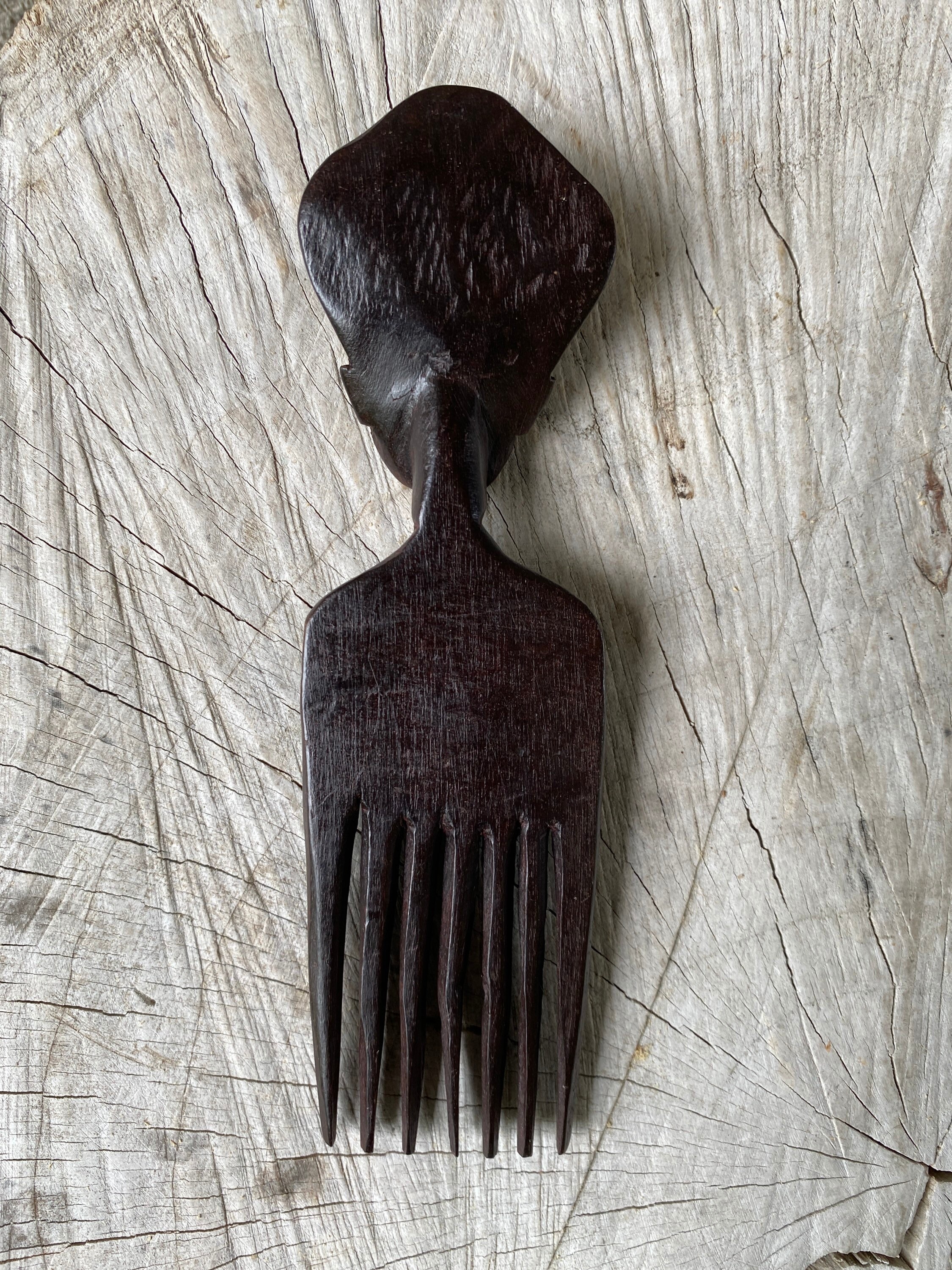 Afro Comb Afro Pick Wooden Comb African Wooden Comb - Etsy