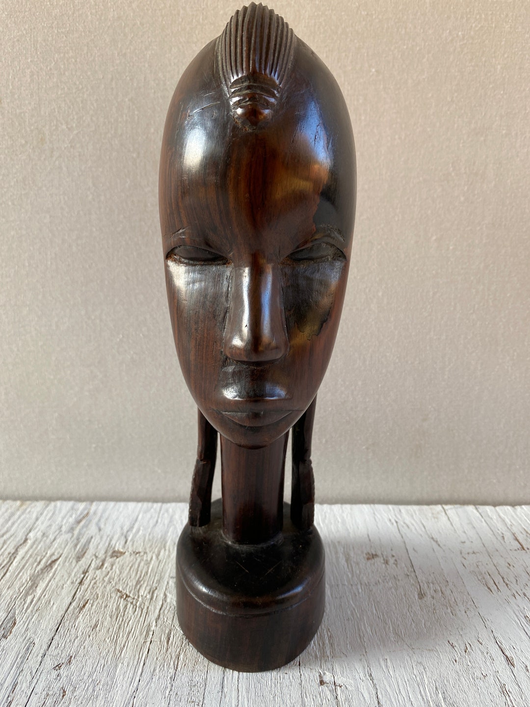 14 African Tribal Mask Hand Carved African Housewarming Gift ...