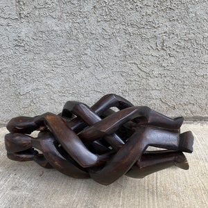 5 Headed African African Unity Statue, African Art, African Décor ...