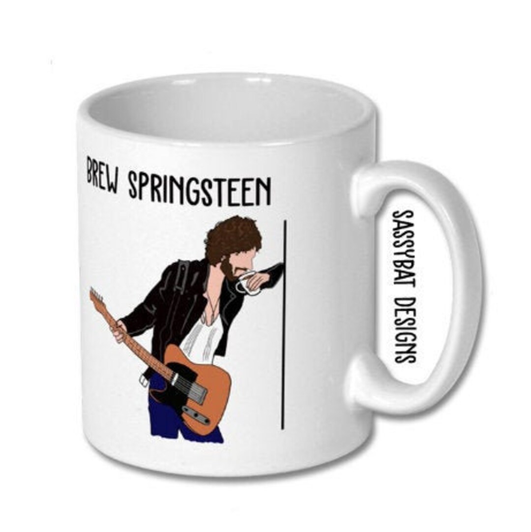 Brew Springsteen Mug - Etsy
