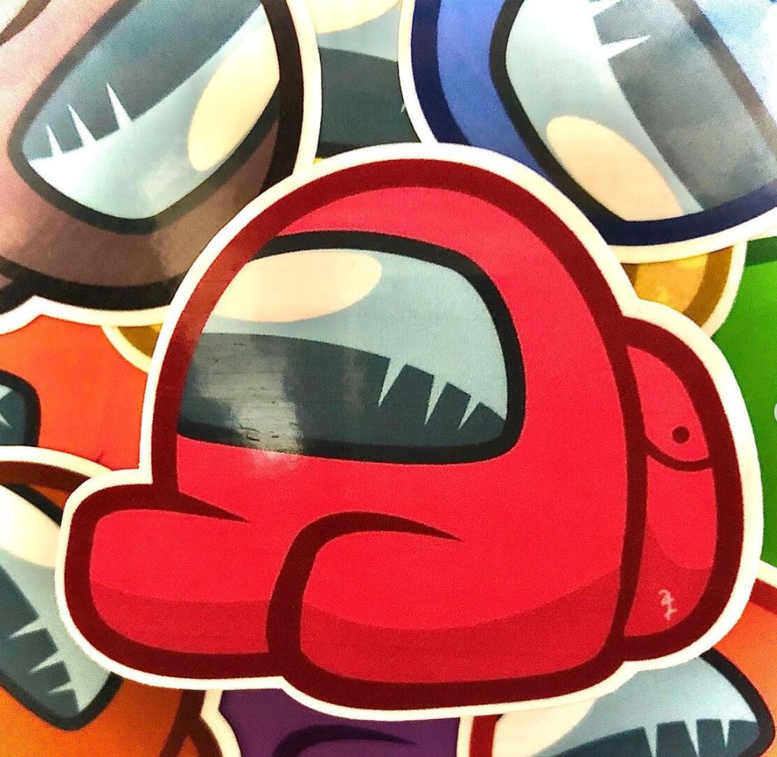 Among Us Crewmate Sticker | Etsy