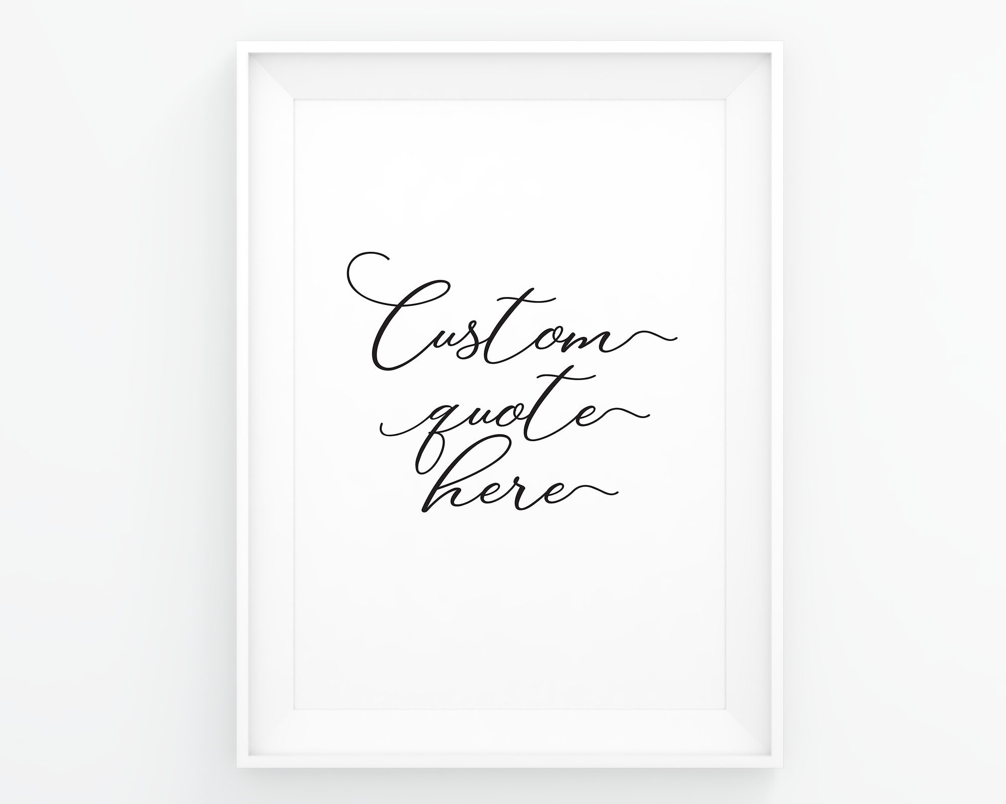 Custom Quote Sign Custom Quote Wall Art Custom Quote | Etsy