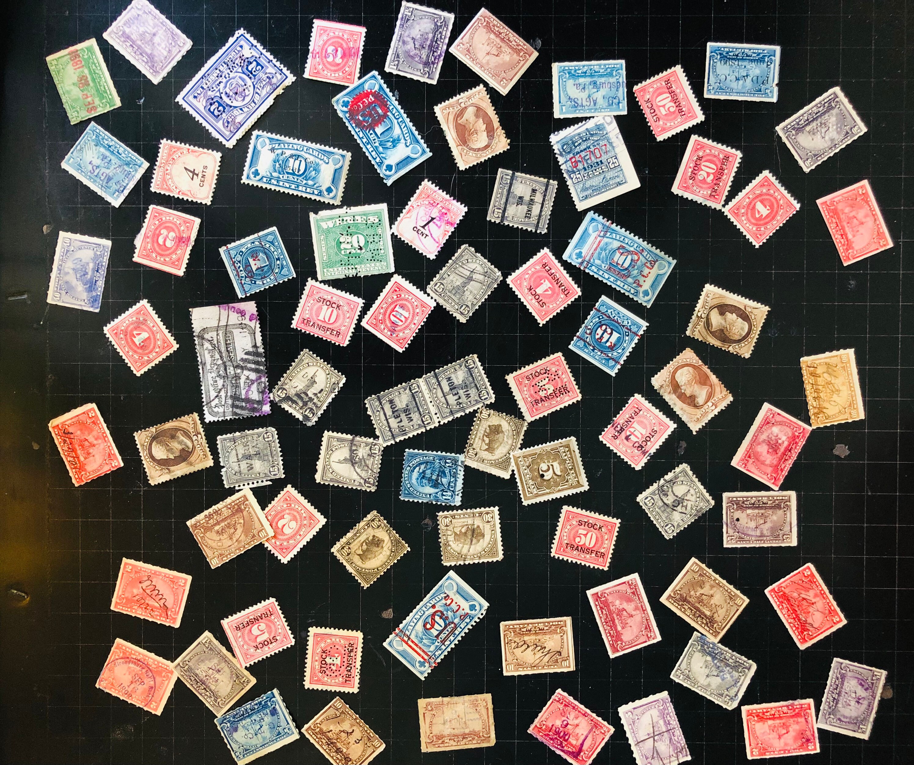 Early US Postage Stamps - Etsy