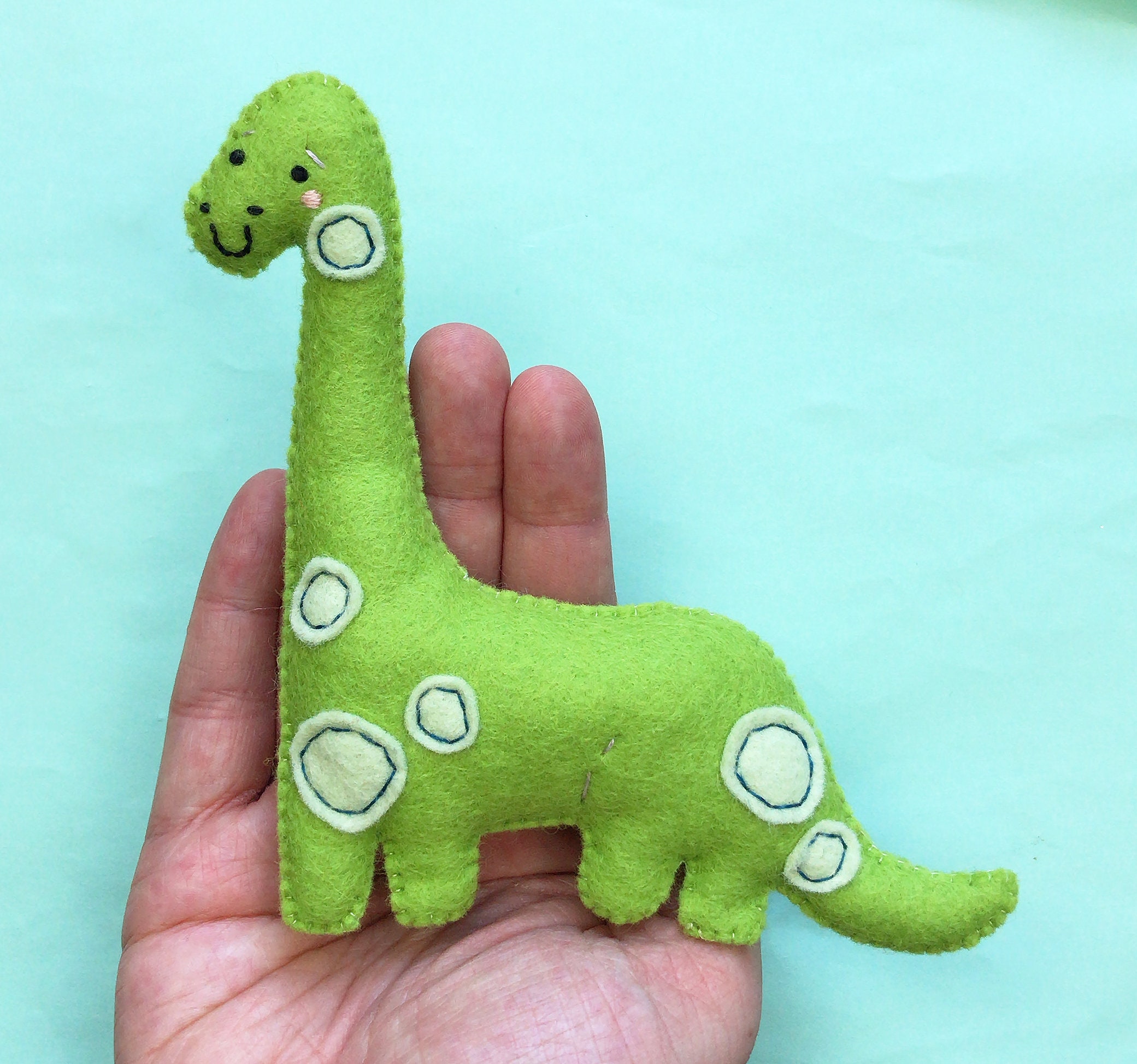 PDF Instructions to Sew Your Own Digby the Diplodocus Felt Animal ...