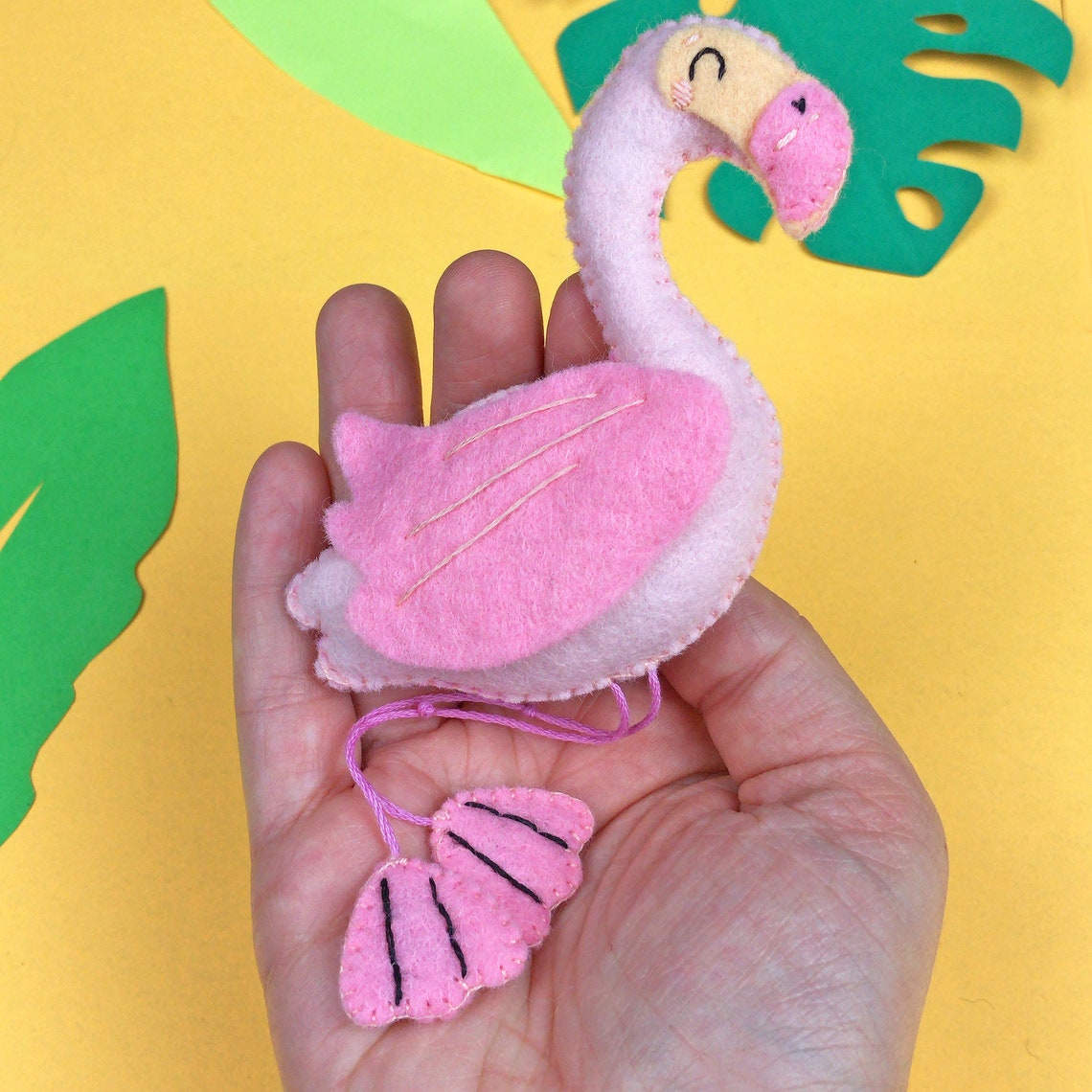 PDF Pattern and Instructions for Fiona the Flamingo Digital - Etsy
