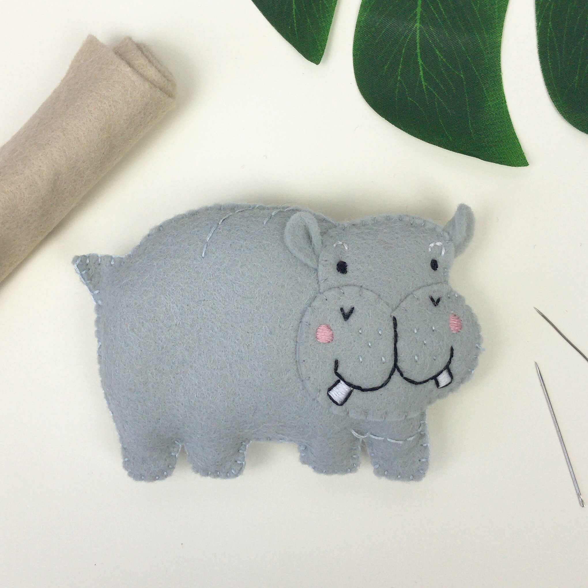 PDF Pattern and Instructions for Henry the Hippo Toy Hippo - Etsy UK