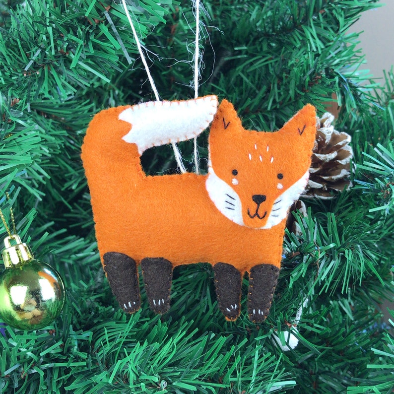 PDF Instructions for Felix the Fox, Diy Craft Kit, Woodland Embroidery ...