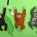 PDF Instructions to Sew Your Own Felt Monkeys Garland, Digital Felt ...