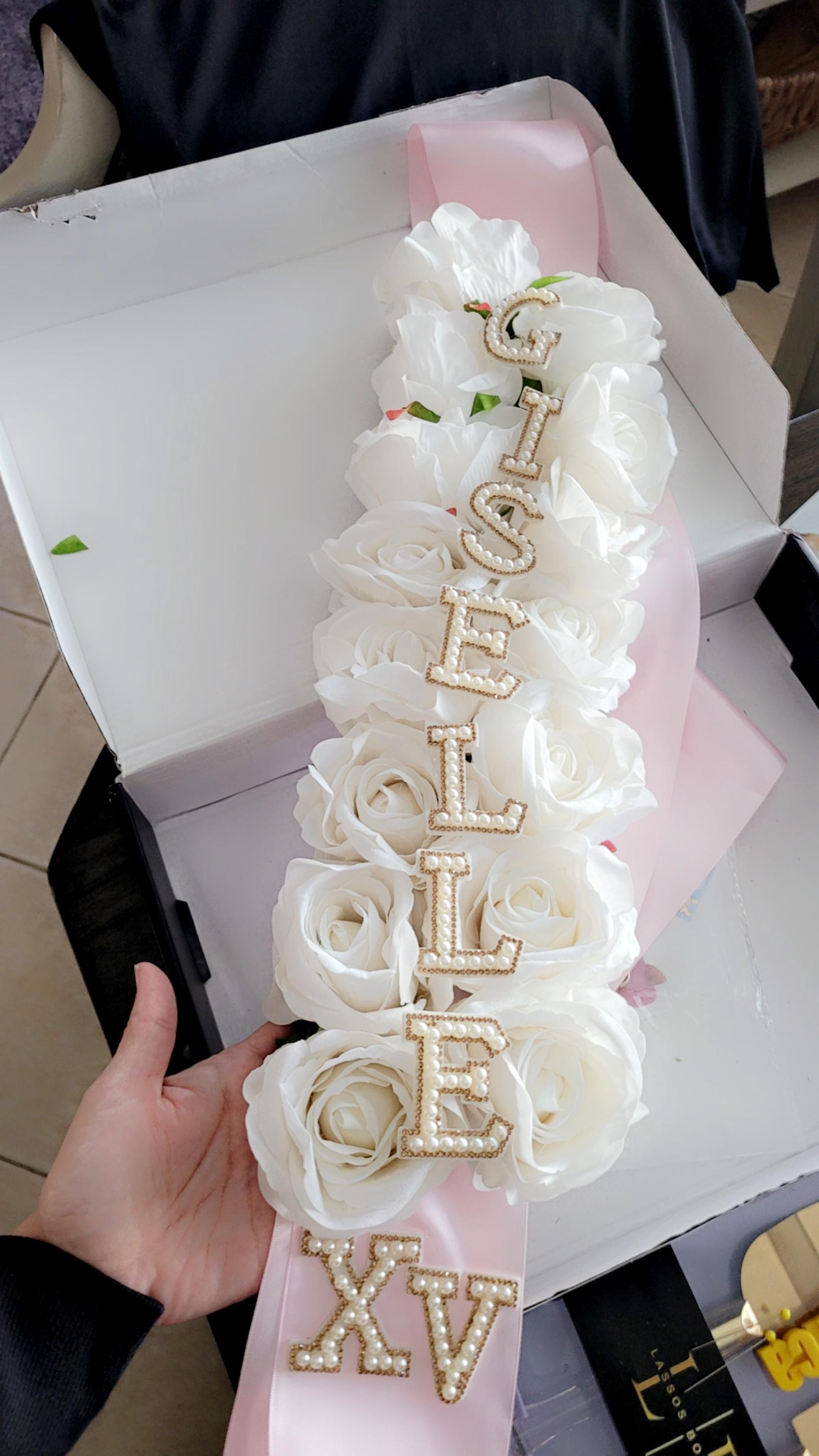 Custom Quinceañera Quince Rosas Sash - Etsy