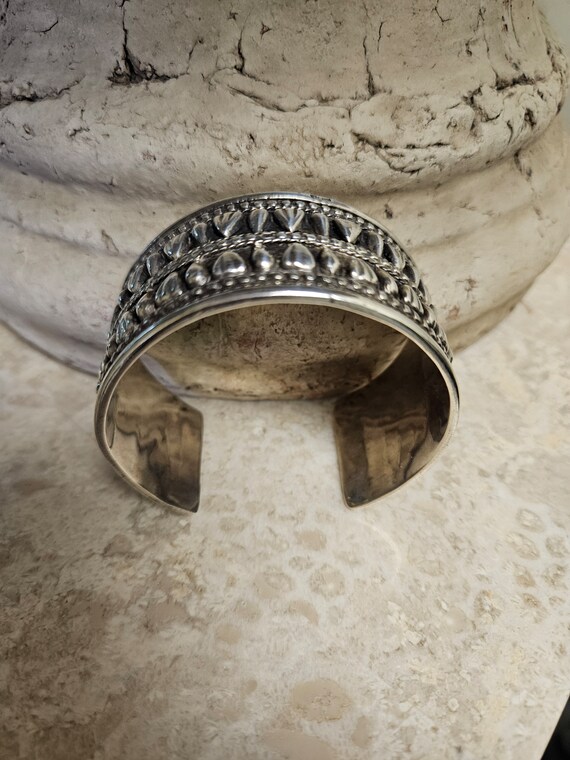 Sterling Silver Cuff Bracelet * Expandable Bracelet *… - Gem