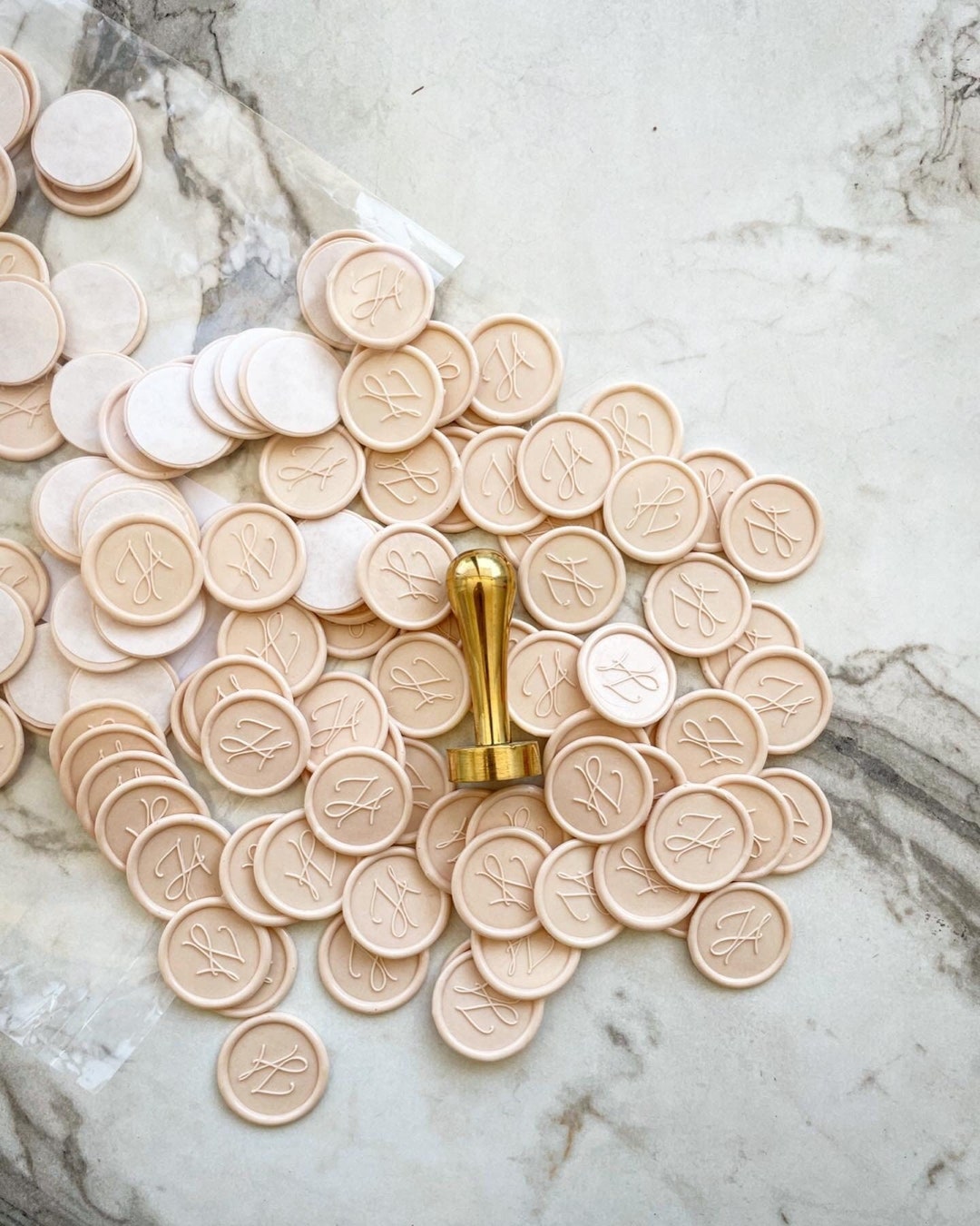 Custom Wax Seals, Handmade Wax Seal Sticker, Wax Seals With Self ...