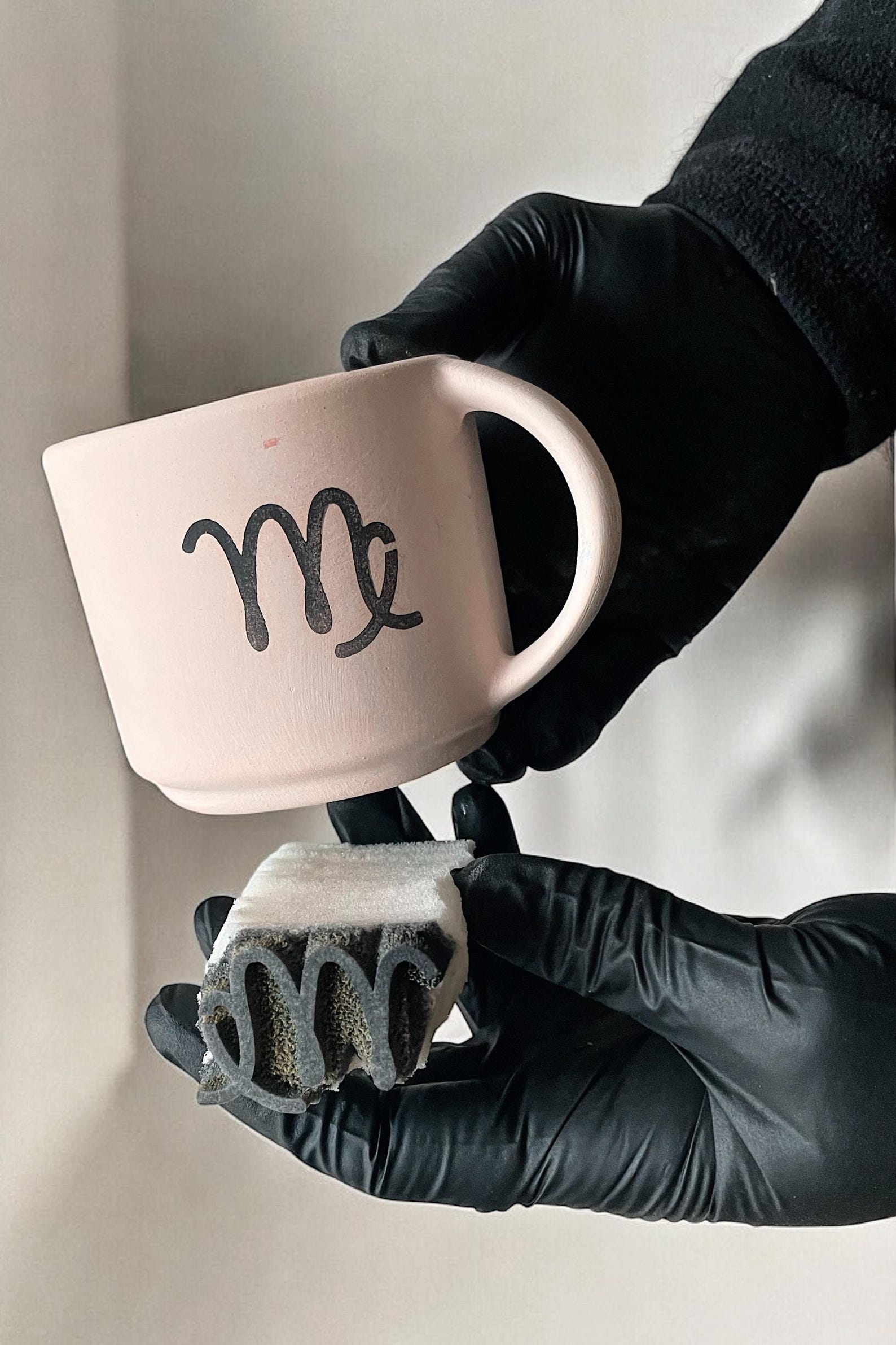 Unique Underglaze Custom Sponge Stamp - Make Your Mark on Pottery ...