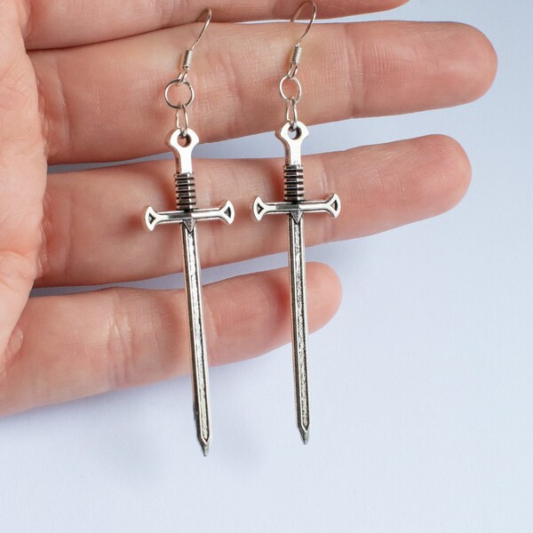 Sword Earring - Etsy