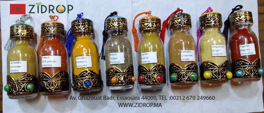 Authentic Moroccan Spice Collection. - Etsy