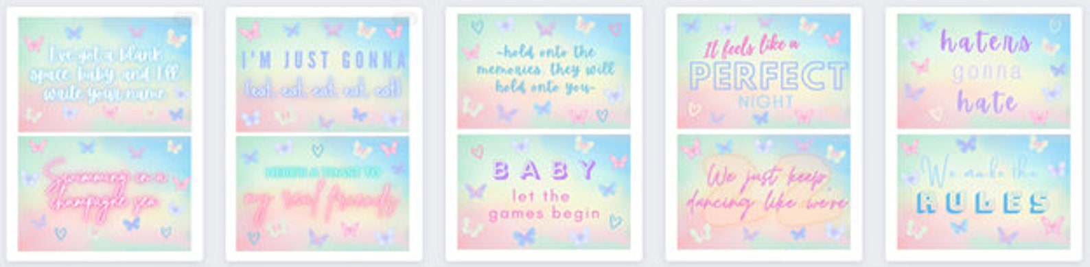 Taylor Swift Party Signs digital Download - Etsy