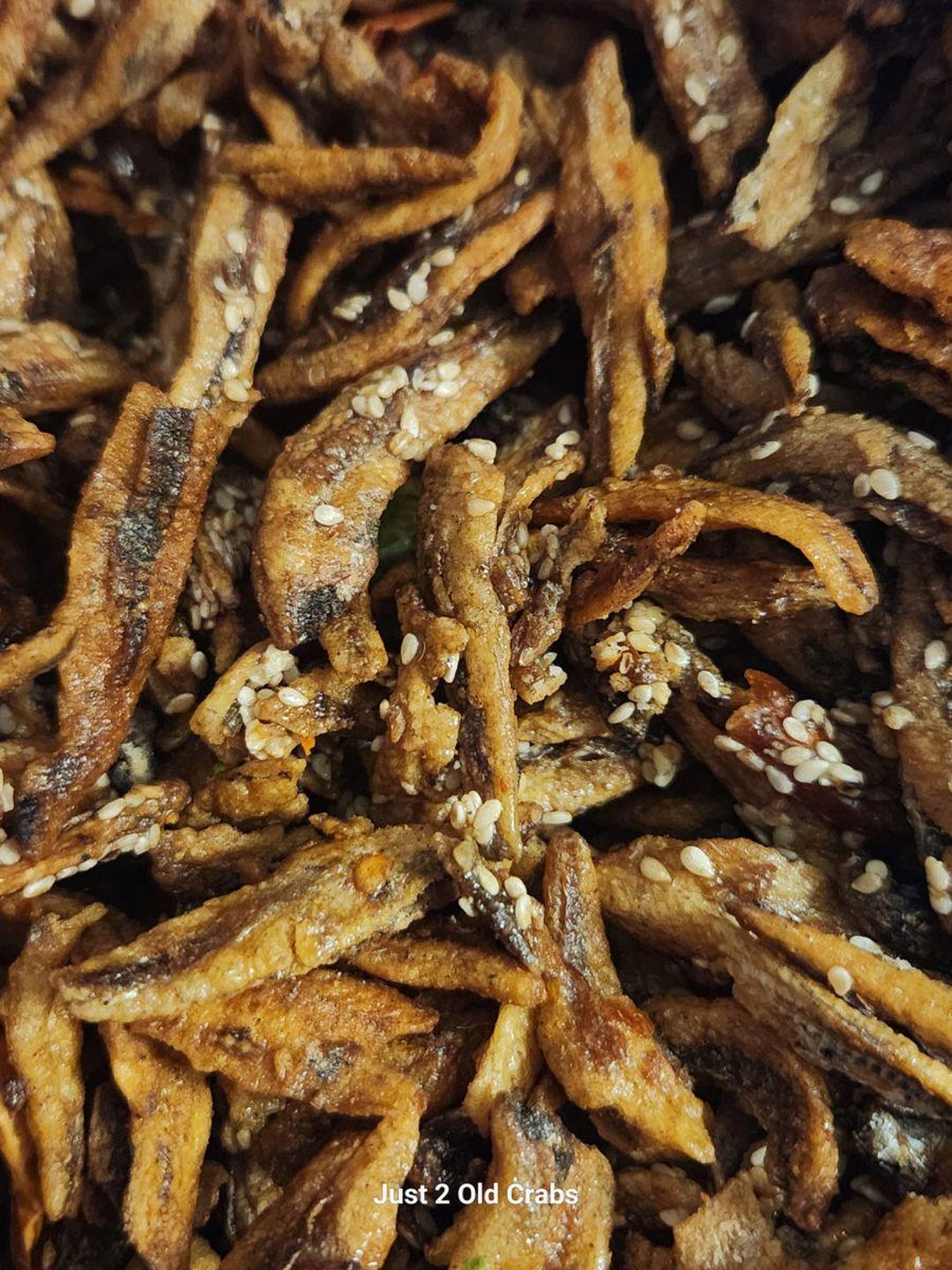 Fried Honey Sesame Sardines - Etsy