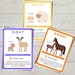 Printable Farm Animal Flashcards for Kids/fun Facts About Farm Animals ...