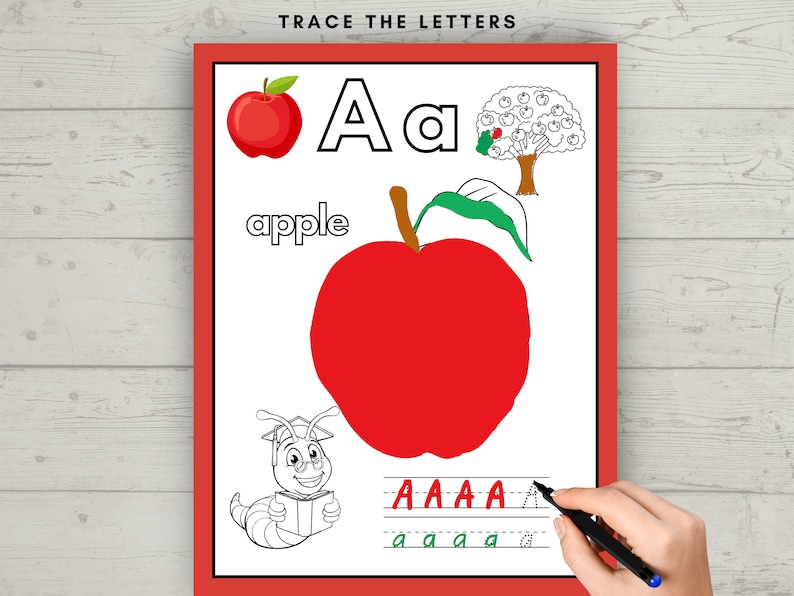 Printable Alphabet Coloring Pages for Kids/alphabet Coloring Toddler ...