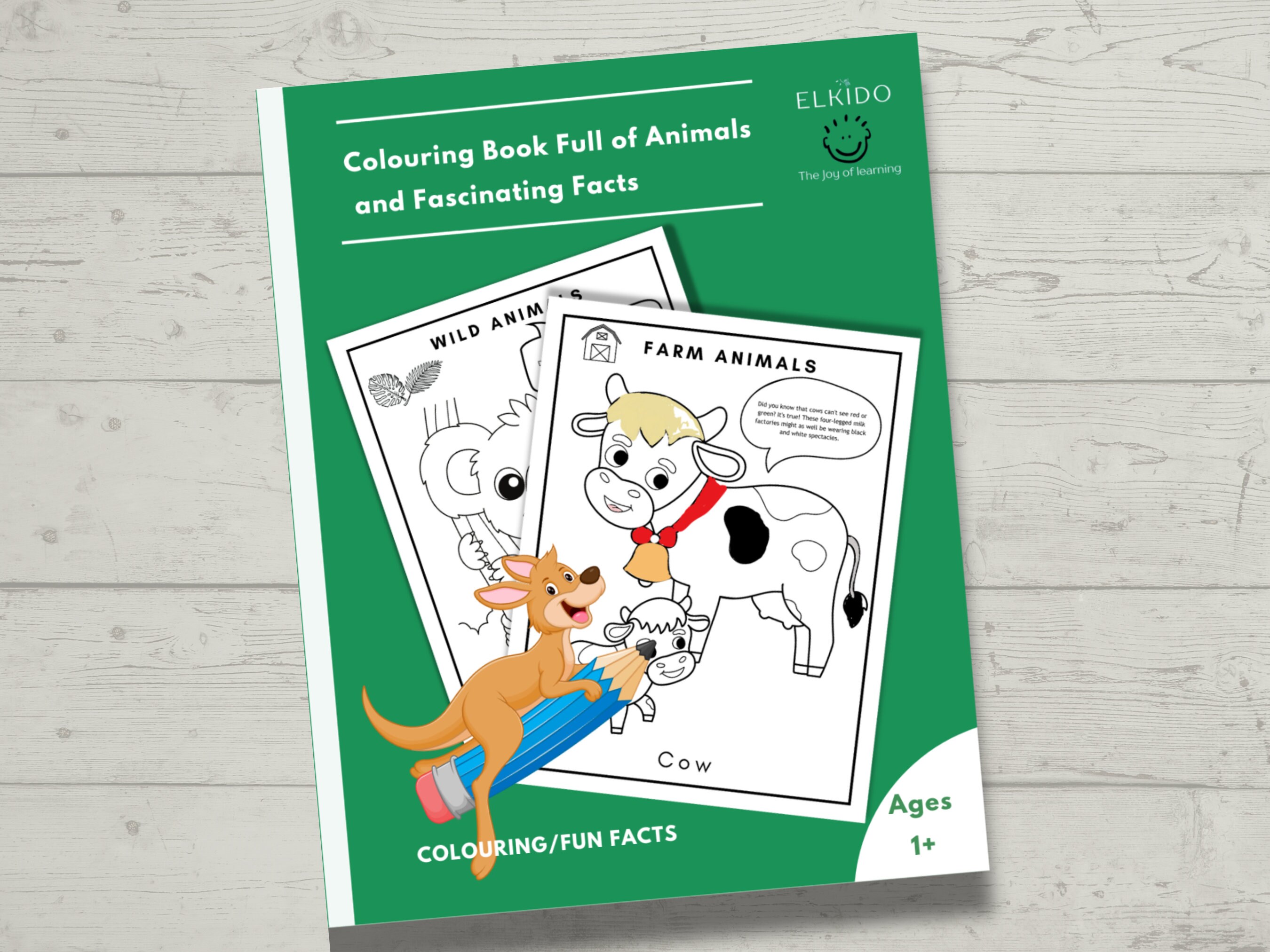 Printable Animals Colouring Pages for Kids/ Preschool Farm Animal ...