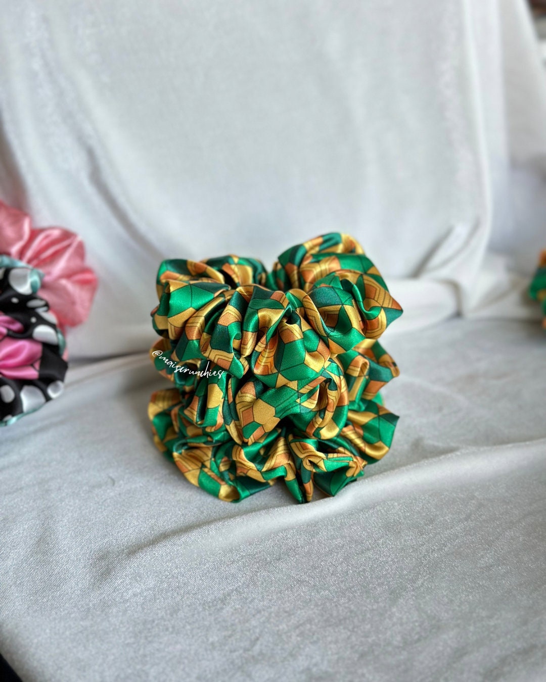 Anime Hashira Demon Themed Satin Scrunchie - Etsy