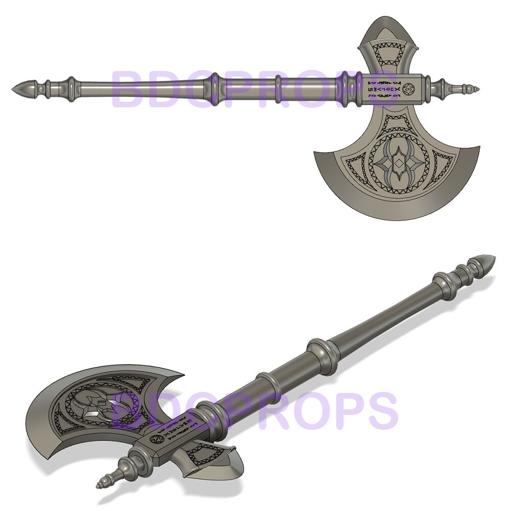 Camilla Axe | Fire Emblem Fates | PROP KIT DIY - Etsy
