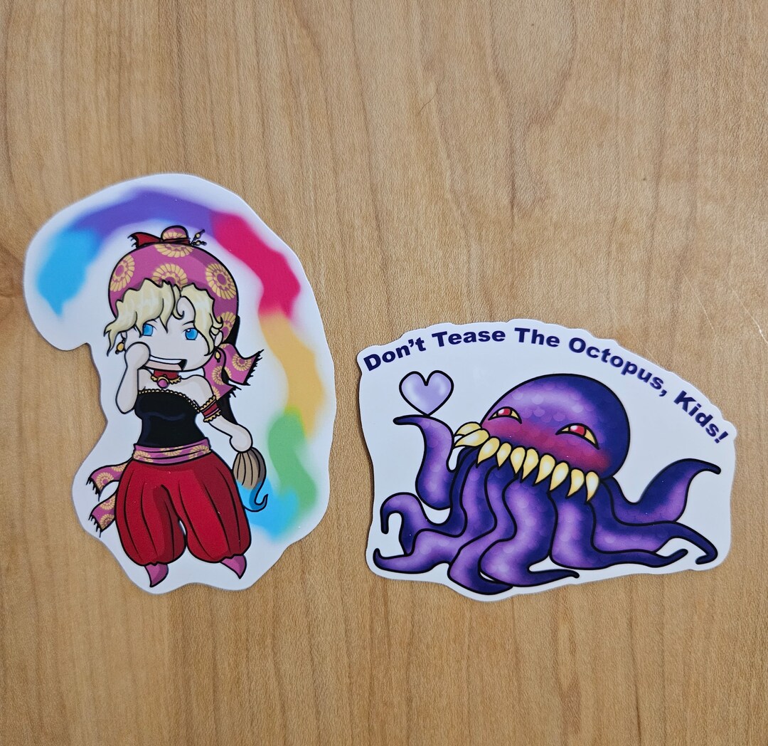 Ultros Relm Arrowny | Final Fantasy 6 Ffvi | Vinyl Stickers WATERPROOF ...