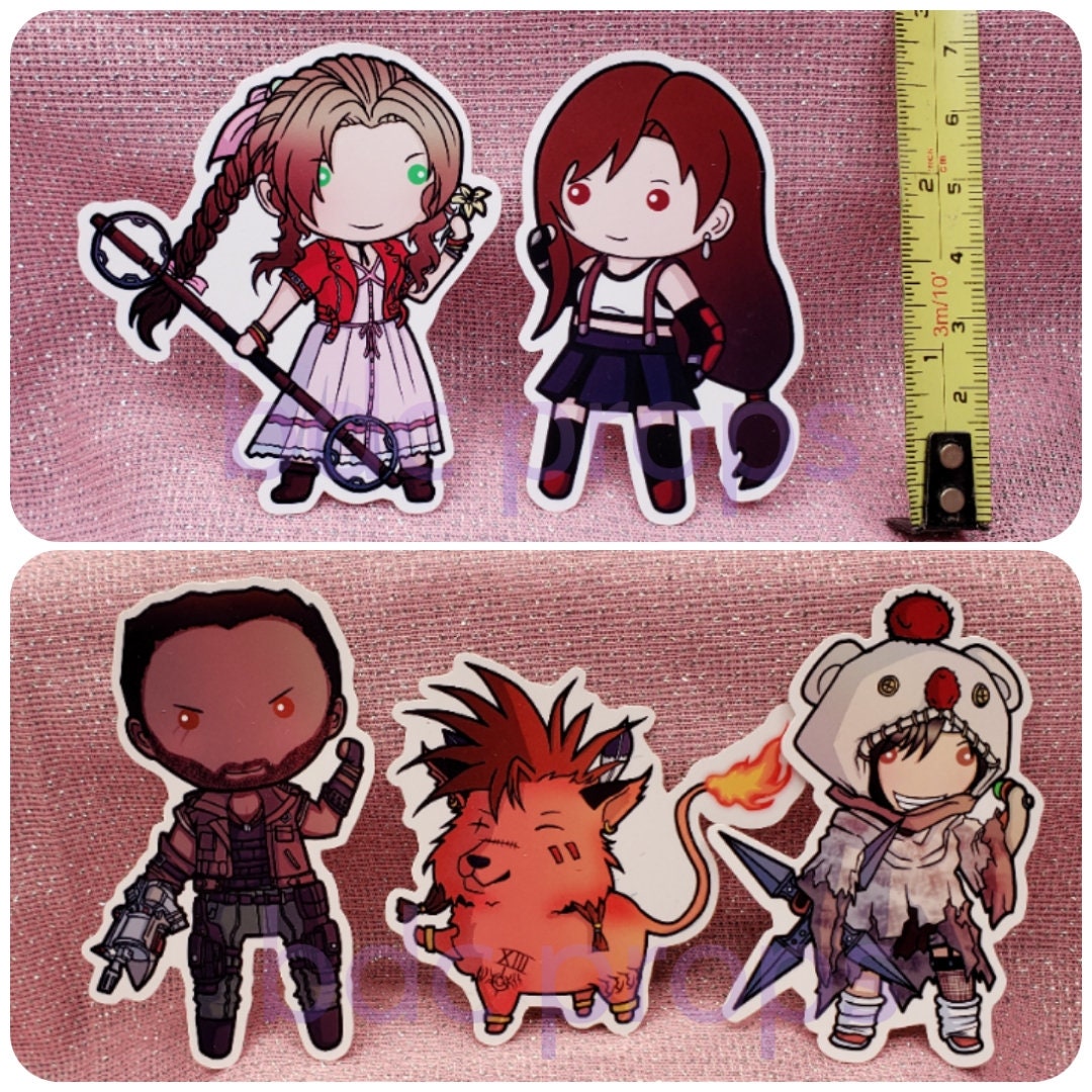 Aerith Tifa Barret Yuffie Red 13 Cloud | Final Fantasy 7 Remake FFVII R ...