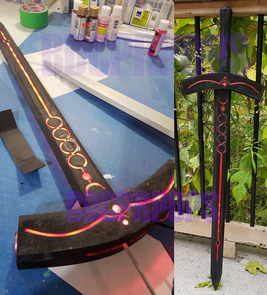 Saber Alter Excalibur Sword | Fate Stay Night | PROP KIT - Etsy