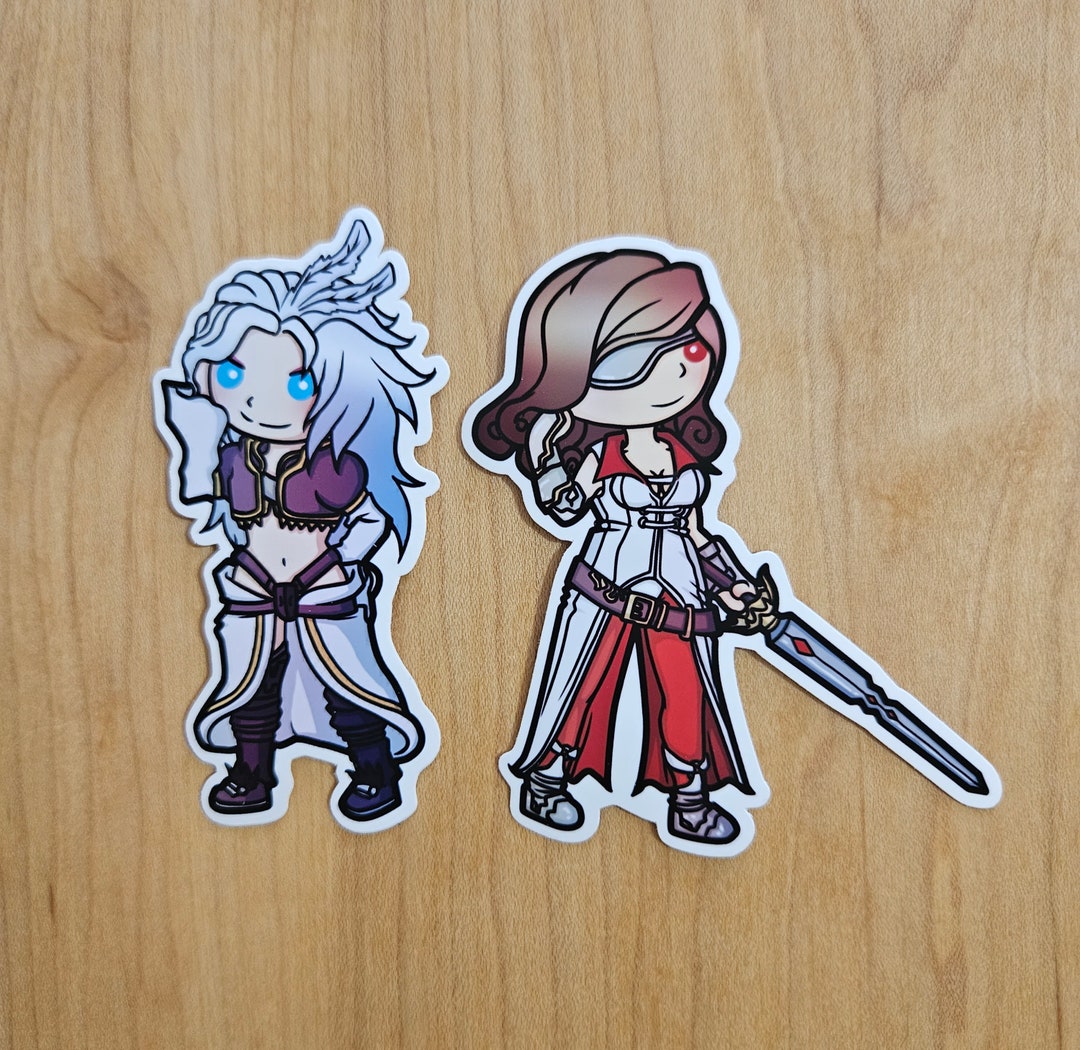 Beatrix Kuja | Final Fantasy 9 Ffix | Vinyl Stickers WATERPROOF - Etsy