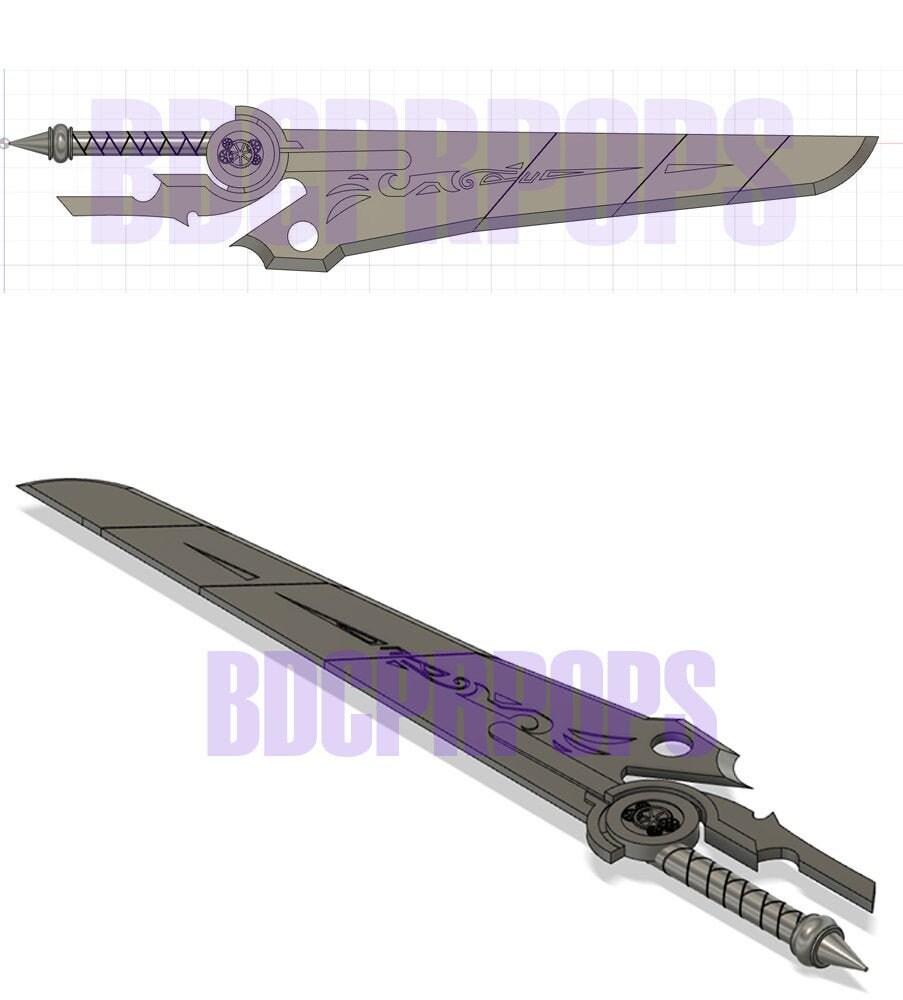 Qrow Sword RWBY PROP KIT - Etsy Australia