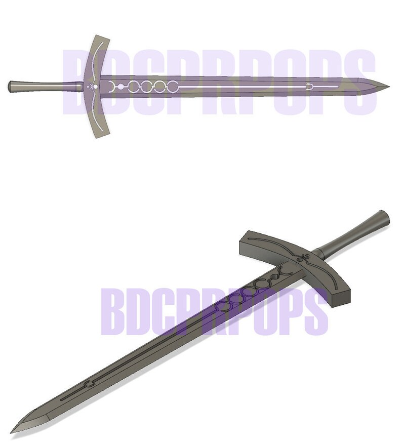 Saber Alter Excalibur Sword | Fate Stay Night | PROP KIT - Etsy