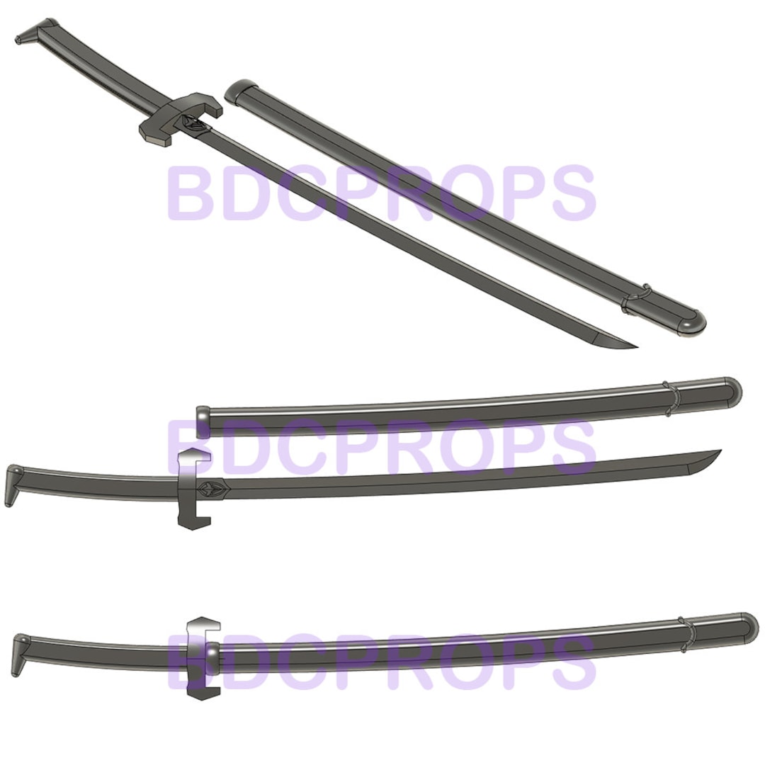 Van Fanel Cosplay Escaflowne Sword Prop Kit DIY - Etsy