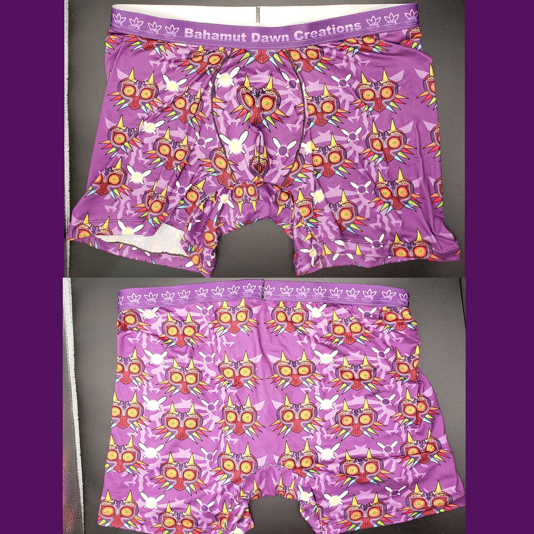 Majora's Mask | Legend of Zelda | Boxer Briefs Men Sizing - Etsy