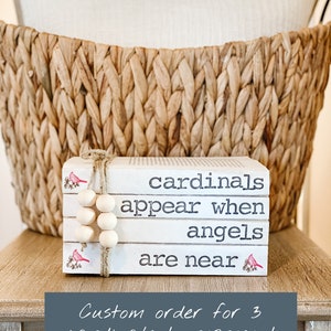 Stamped Books, Books With Names, Cardinal Gifts, Cardinal Memorial Gift ...