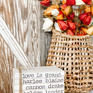 Stamped Books, Birth Announcement, Nursery Decor, Books With Names ...