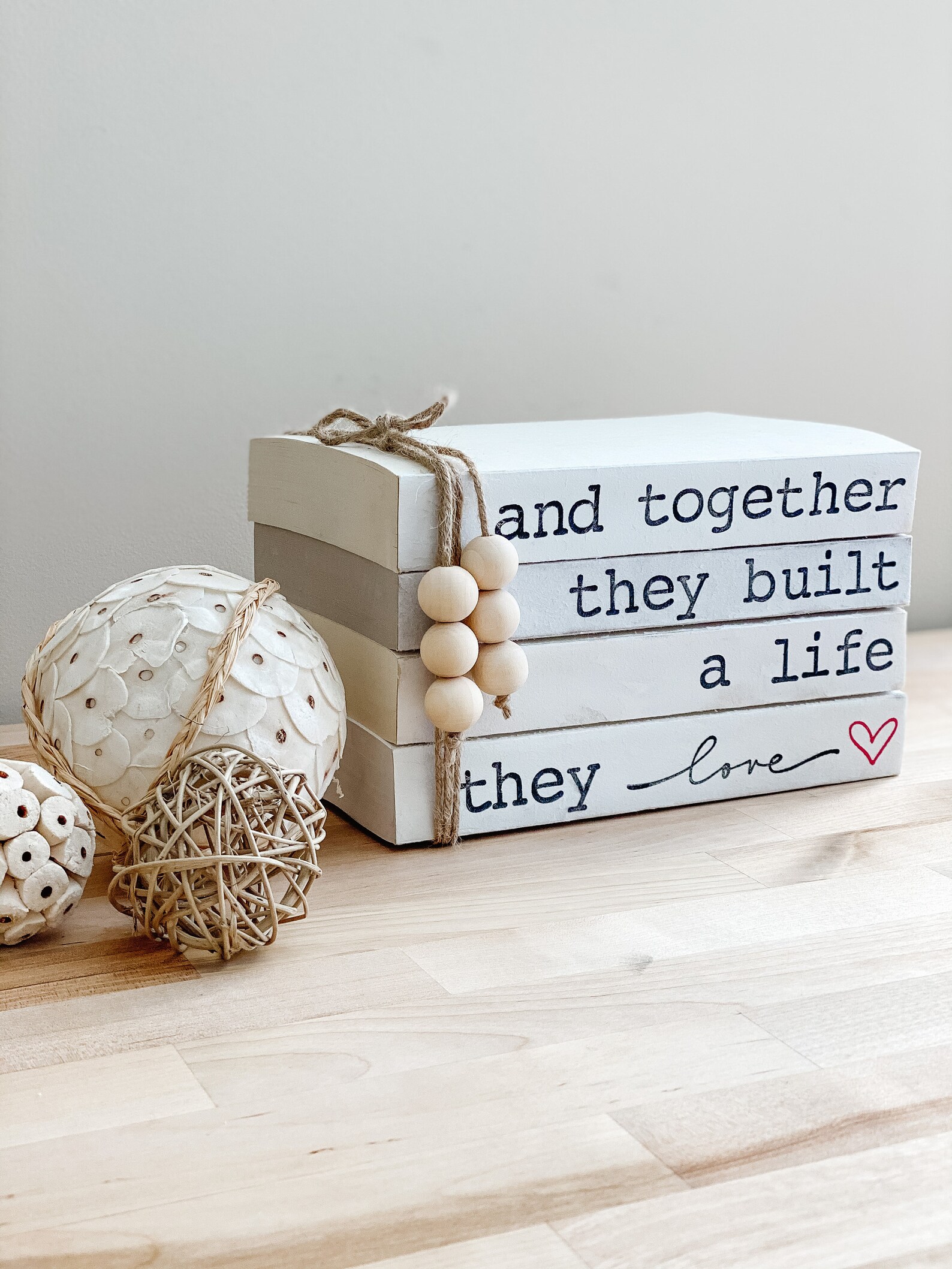 Personalized Stamped Books Stamped Books Housewarming Gift | Etsy