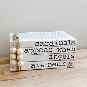 Stamped Books, Books With Names, Cardinal Gifts, Cardinal Memorial Gift ...
