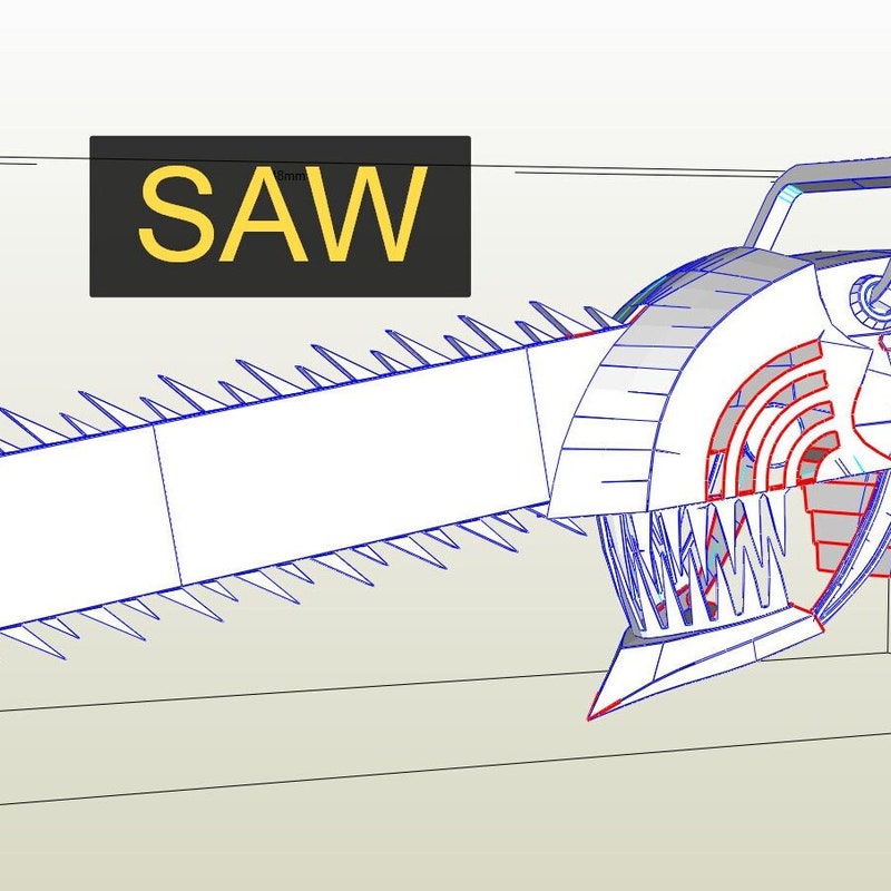 Chainsaw Man Head - Etsy