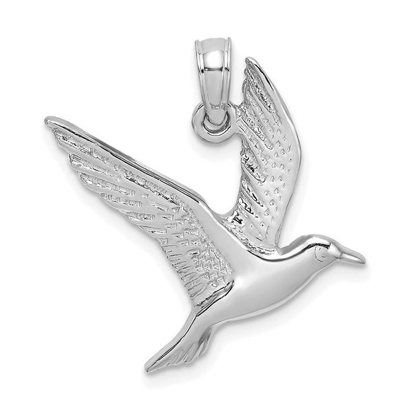 Gold Seagull Charm - Etsy