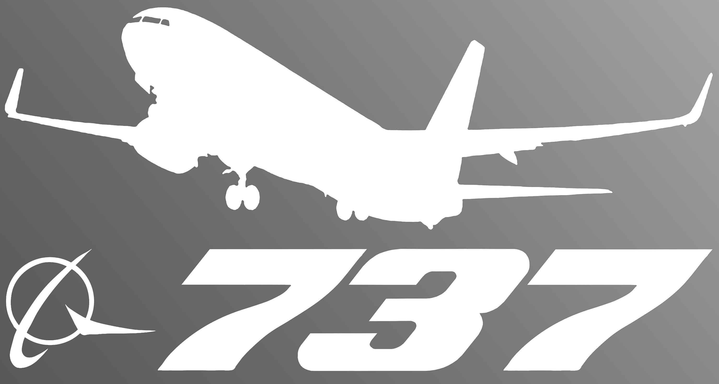 Boeing 737 Aviation Aircraft Vinyl Decal Car Truck Laptop | Etsy