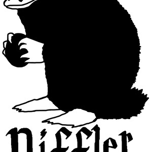 Harry Potter Fantastic Beasts Niffler Vinyl Decal Car | Etsy