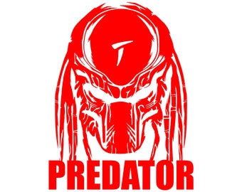 Predator Car Decal | Etsy