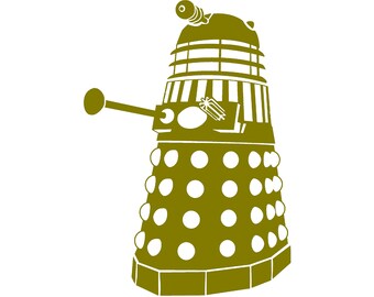 Dalek Sticker | Etsy