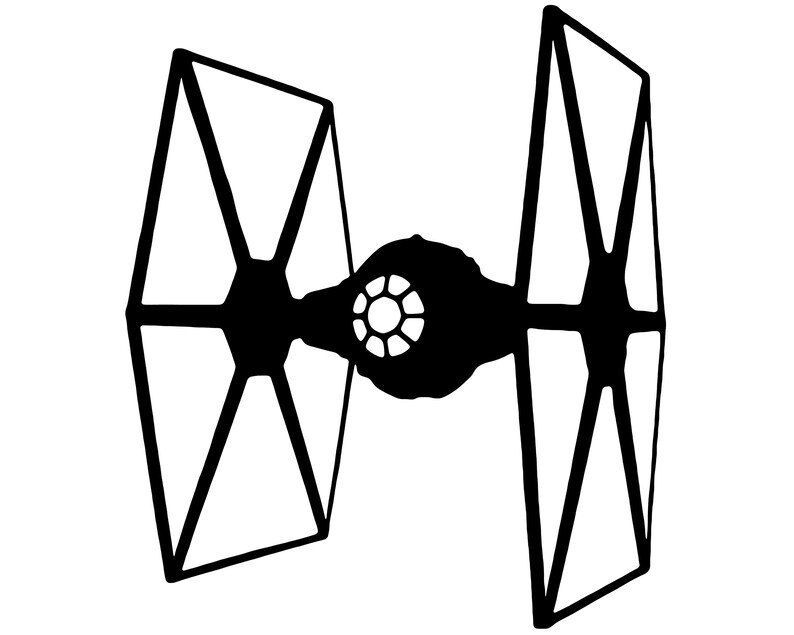 TIE Fighter 01 Star Wars Vinyl Decal Car Laptop PC Truck | Etsy