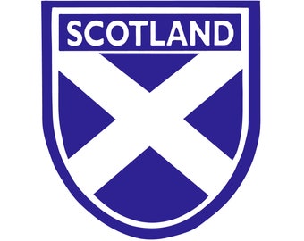 Scotland Car Decal | Etsy