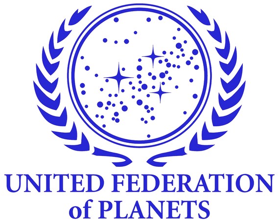 Collectibles Decals & Stickers Star Trek United Federation of Planets ...